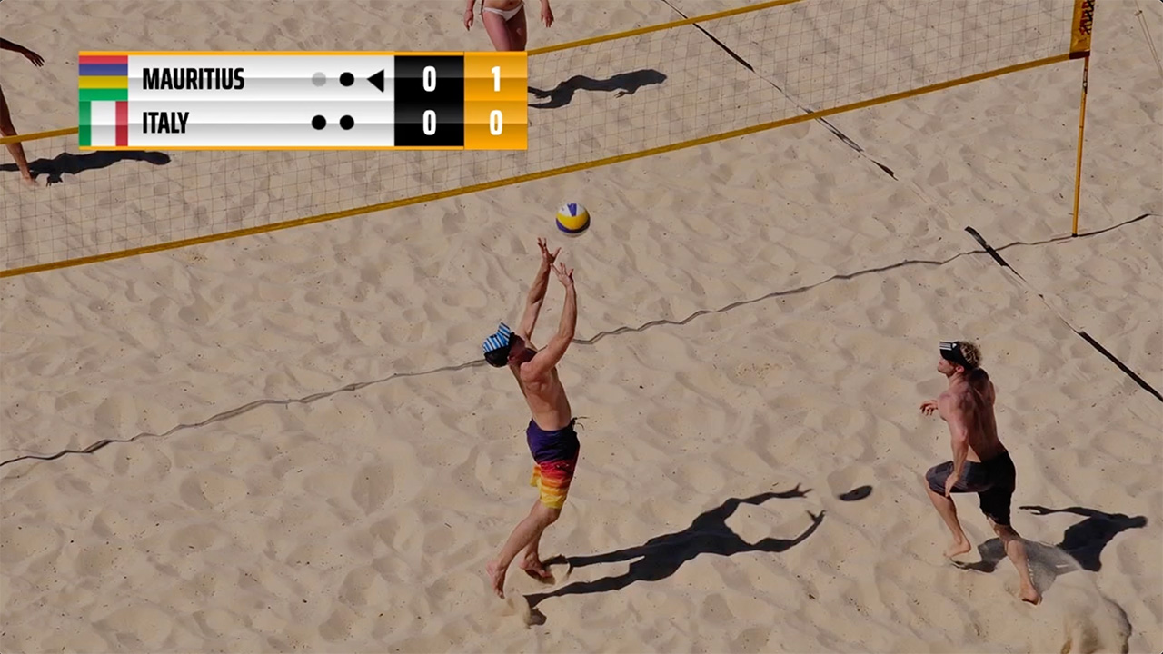 uno - Live overlays for streaming - Volleyball Scorebug | Champion