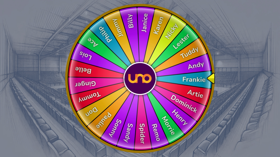 uno - Live overlays for streaming - Spin The Wheel
