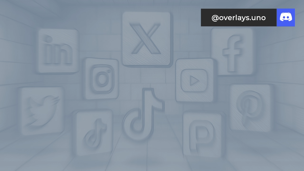 uno - Live overlays for streaming - Social Loop Bug 2 | Sociable